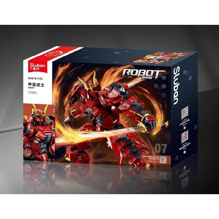 พร้อมส่ง [SlubanRobot] : Robot 07 Brick Takeda | Shopee Thailand