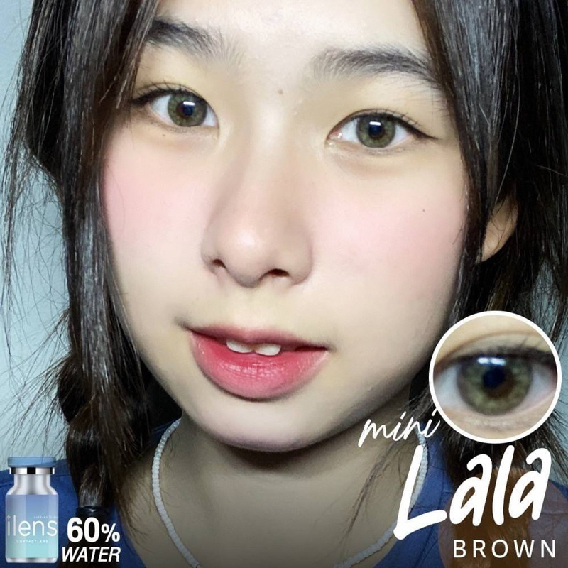 คอนแทคเลนส์ i lens mini lala ค่าอมน้ำ 60% | Shopee Thailand
