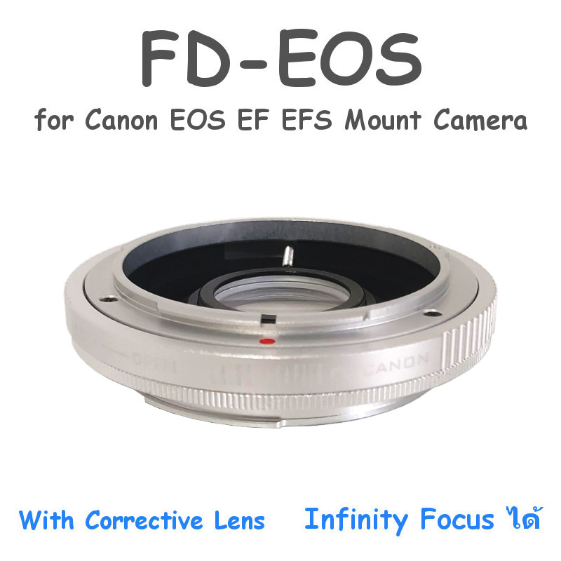 Lens Adapter for FD FL Mount Lens FD-EOS, FD-EOSM, FD-EOSR, FD-FX, FD ...