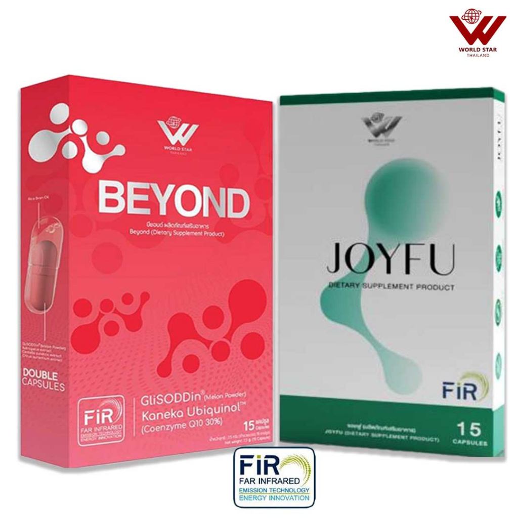 คู่หูสุขภาพดี JOYFU+BEYOND ฟื้นฟูเซลล์ยืดเทโลเมียร์ เพิ่มมวลกระดูก ลด ...