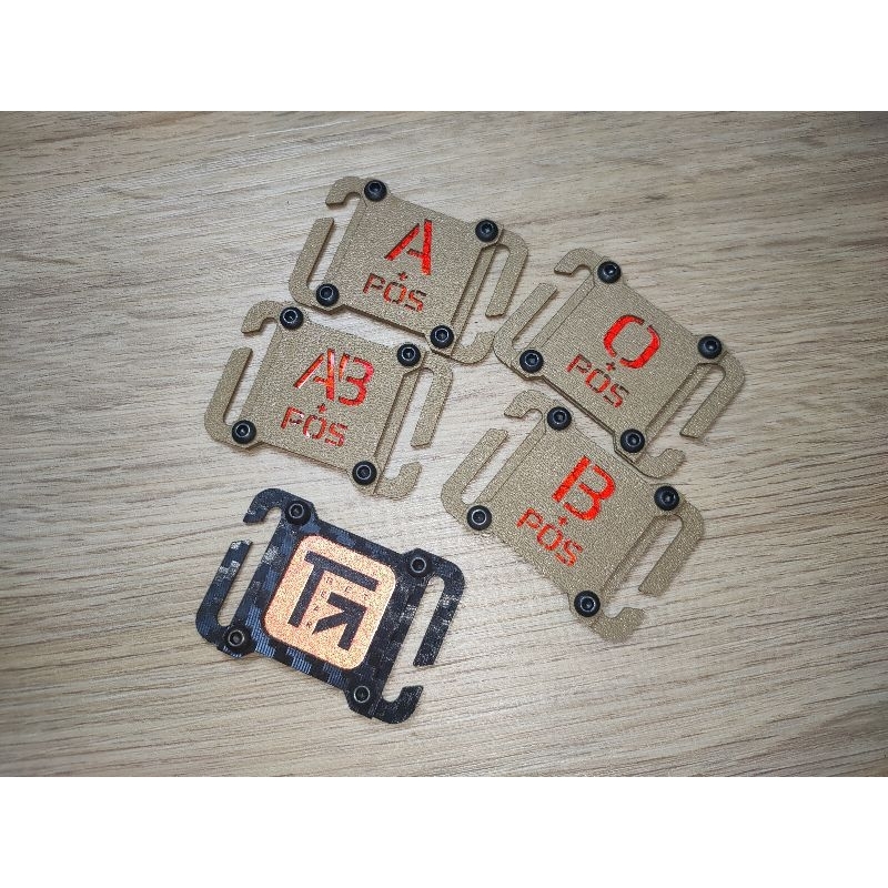 Kydex Molle webbing(สีทราย) ขนาด 5*3.5 cm. สะท้อนแสง | Shopee Thailand