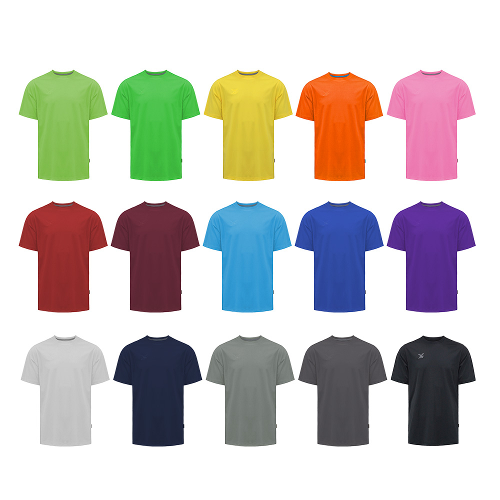 [S-2XL] FBT เสื้อฟุตบอล คอกลม เสื้อผู้ชาย ฟิสเนต สีพื้น รหัส 12009 #2 ...