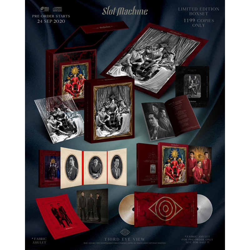 CD SLOTMACHINE ALBUM THIRD EYE VIEW พร้อมยันต์ | Shopee Thailand