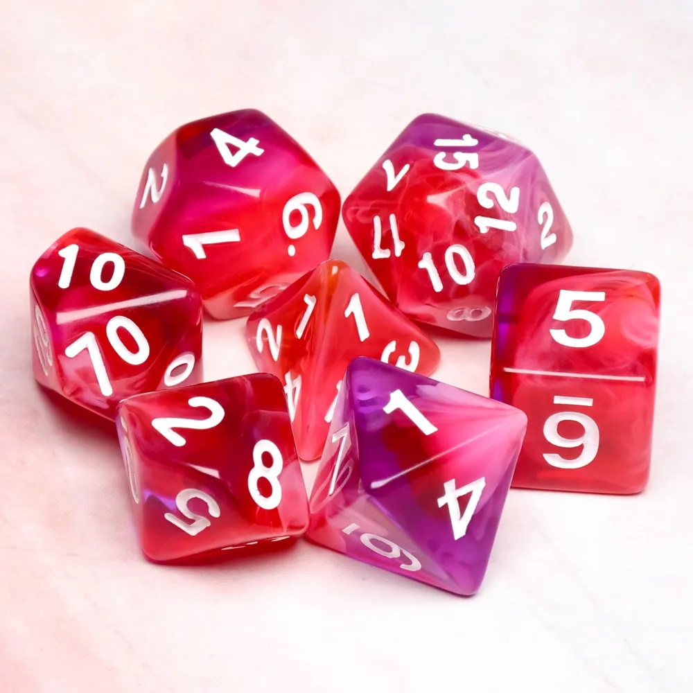 ลูกเต๋า Dice Set of 7 | For DnD D&D MTG RPG TRPG Boardgames เกมกระดาน ...
