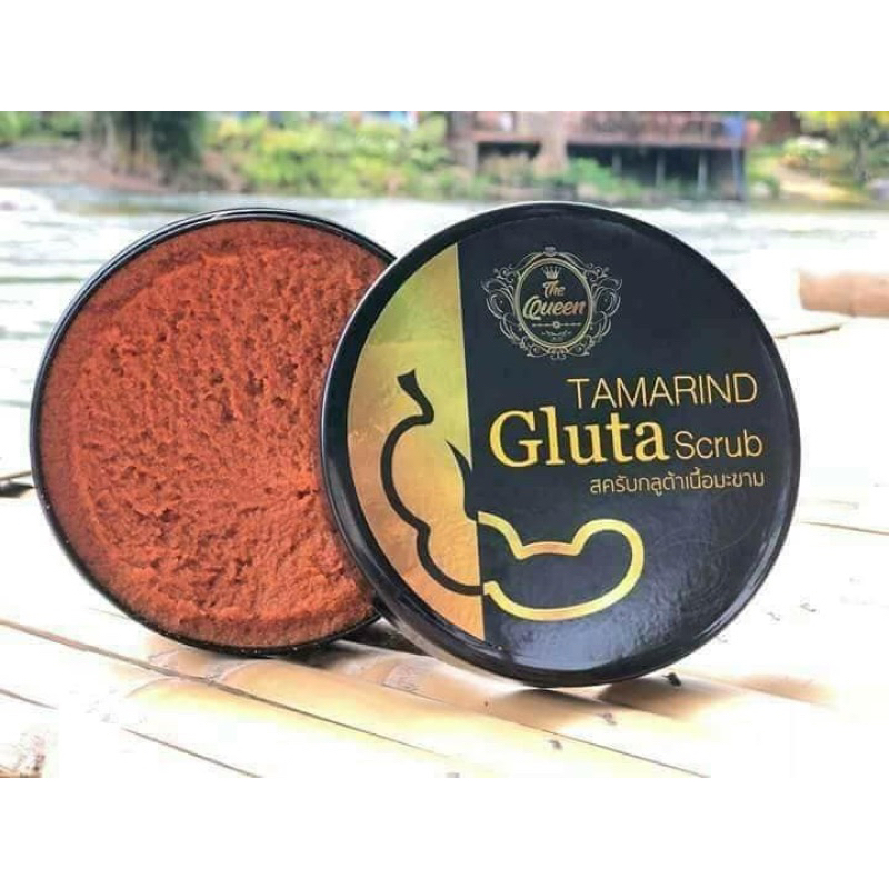 THEQUEEN เดอะควีน สครับกลูต้าเนื้อมะขามTamarind Gluta Scrub The Queen ...