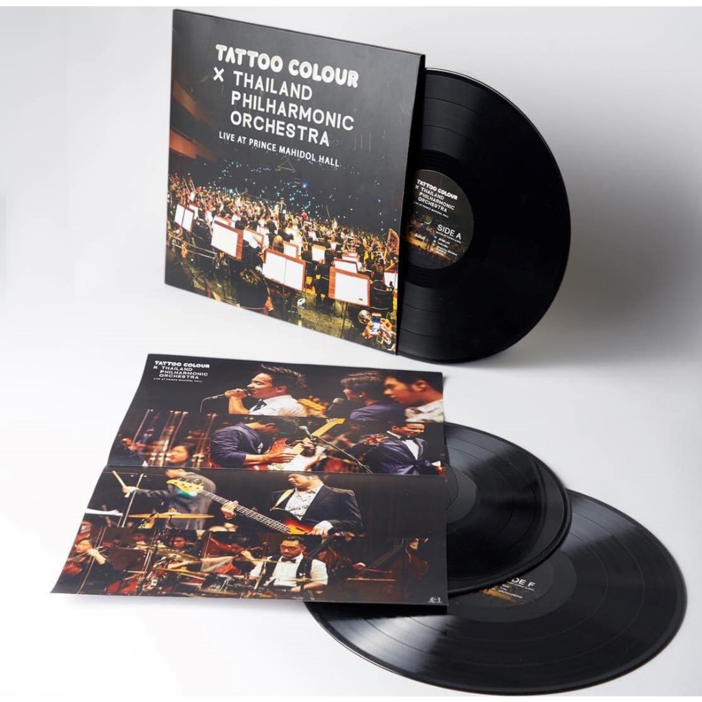 แผ่นเสียง VINYL TATTOO COLOUR X Thailand Philharmonic Orchestra (TPO ...