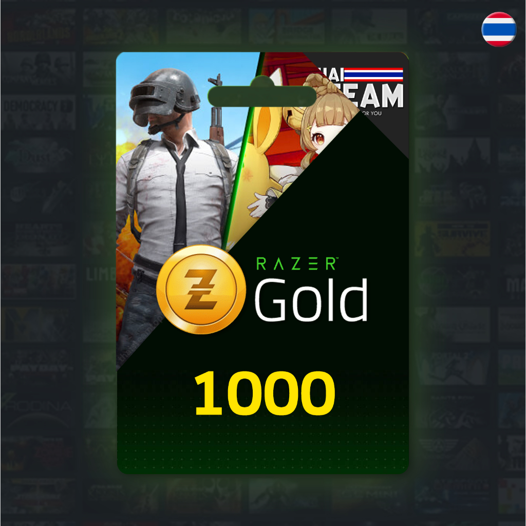 Razer Gold Pin 1000 THB | Shopee Thailand