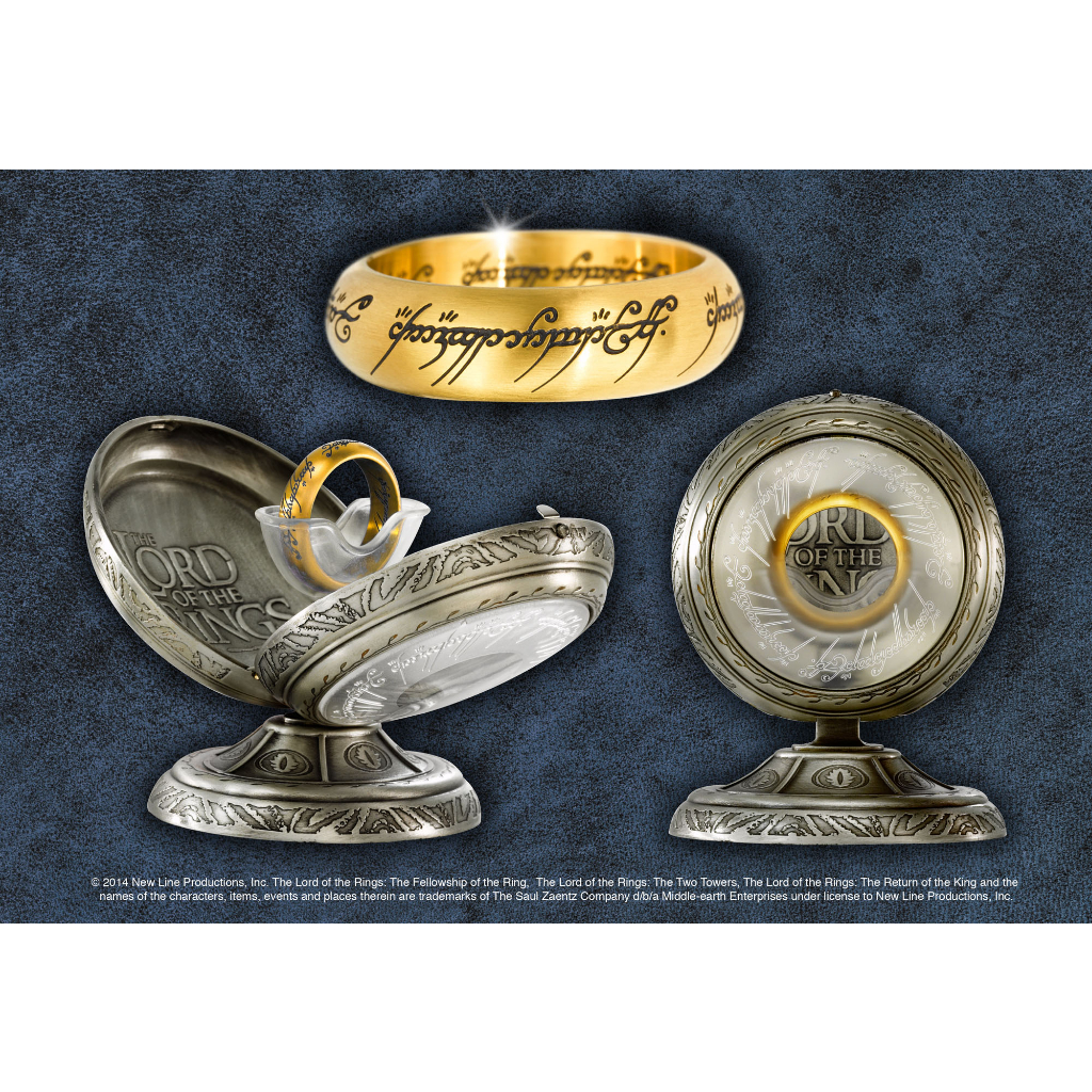 (SOLD OUT) Noble Collection Lord of the Rings One Ring Stainless Steel ...