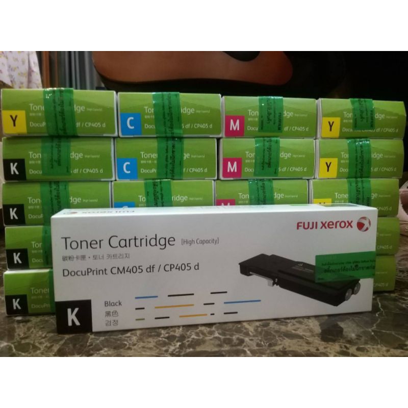 Fuji Xerox P 405 ตลับหมึก สีดำ ของแท้ | Shopee Thailand