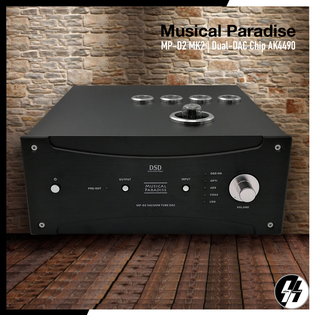 DAC/Vacuum Tube | Musical Paradise - D2 MK2 | Dual-DAC Chip AK4490 ...