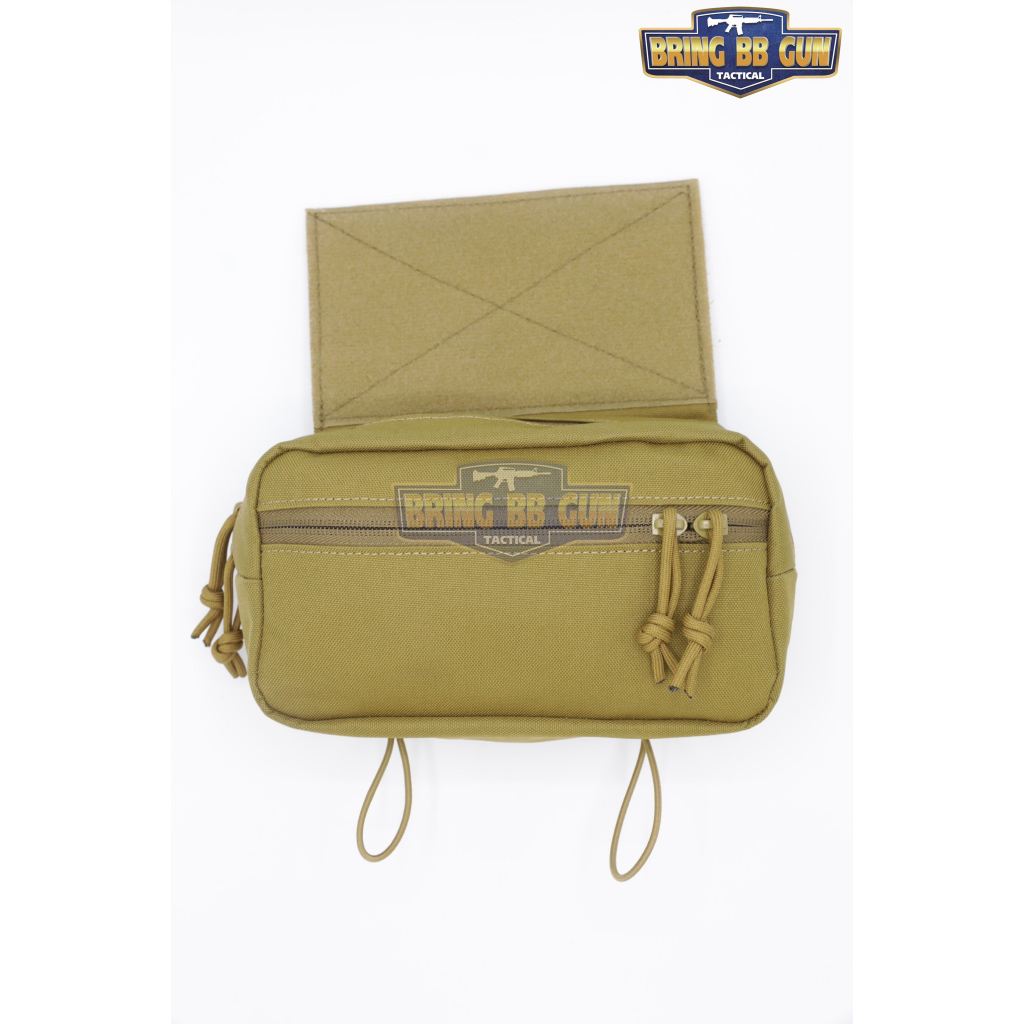 กระเป๋าจิงโจ้ติดเสื้อเวส ทรงสีเหลี่ยม (Drop Pouch) (Lower Accessories Pouch) #กระเป๋าติดหน้าท้อง ...