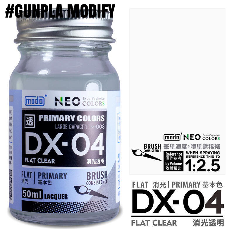 MODO NEO COLOR เคลียร์เงา เคลียร์ด้าน เคลียร์กึ่งเงา สูตรแลคเกอร์ ขนาด ...
