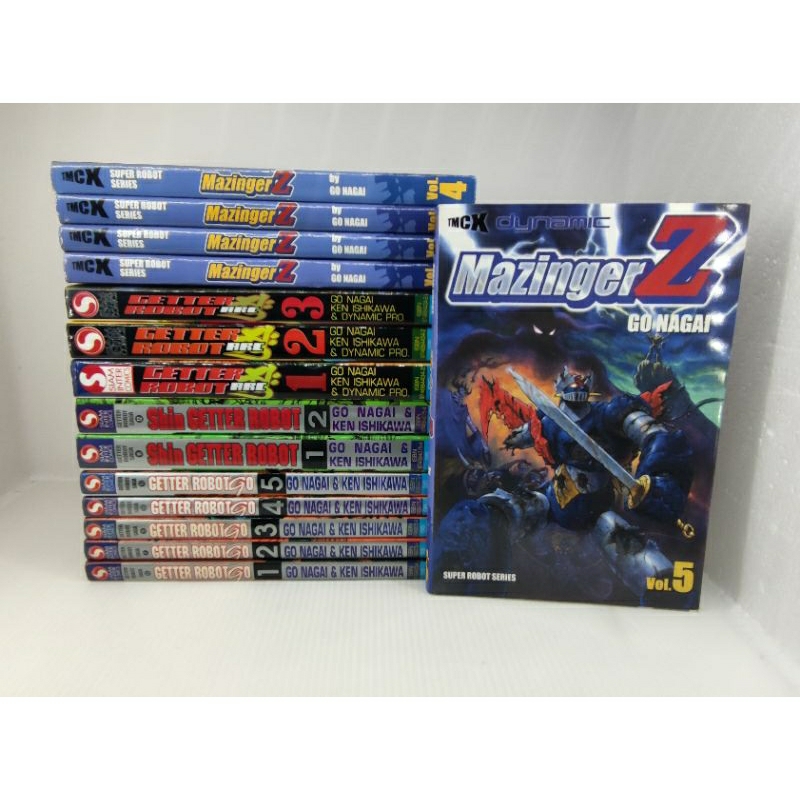 Mazinger Z / Getter Robot Go / Getter Robot ARC / Shin Getter Robot ...
