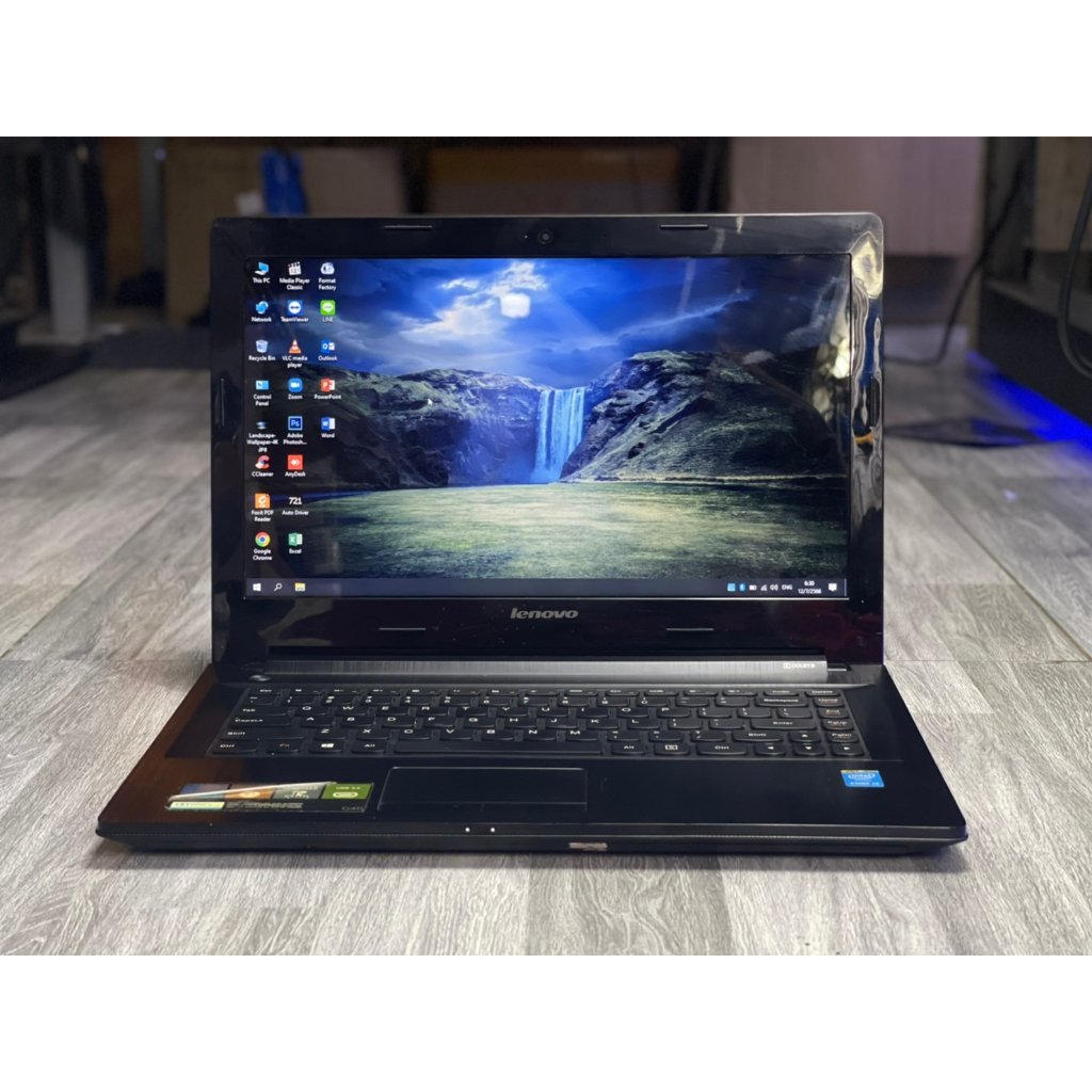 โน๊ตบุ๊คมือ 2 เครื่องสวย แบตเก็บไฟ ใช้ทำงานหรือเรียนได้ Lenovo G40 สเปก ...