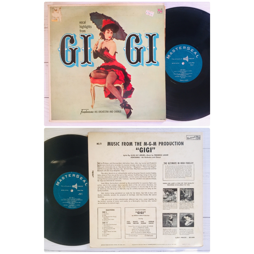 ชุดที่ 29 แผ่นเสียง 12 นิ้ว - LP Vinyl Record | Gigi | Shopee Thailand