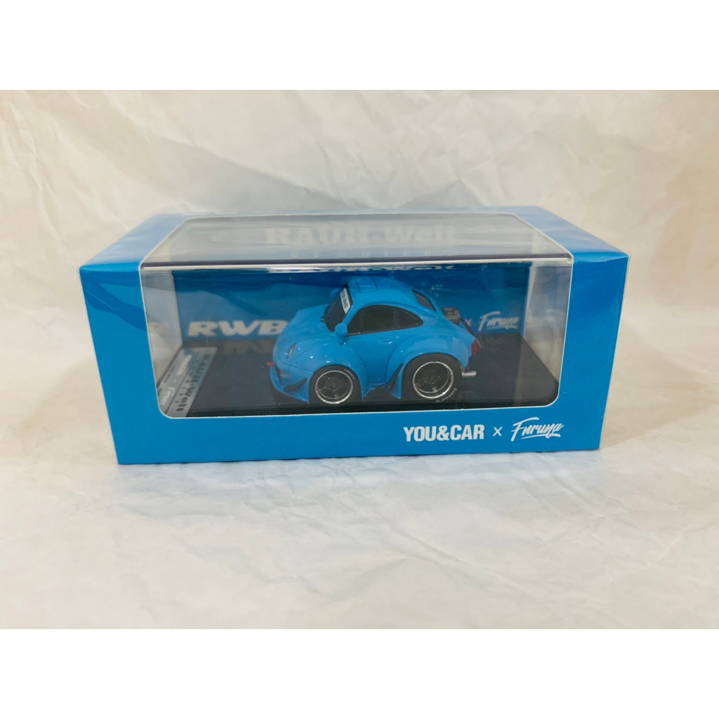 โมเดลรถ YOU&CAR x Furuya / RWB 993 Baby Blue | Shopee Thailand
