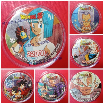 เหรียญ คัมคัม ดราก้อนบอล Z ฟรอย ชุดที่ 2 KumKum Coin Dragon Ball Z Foil ...