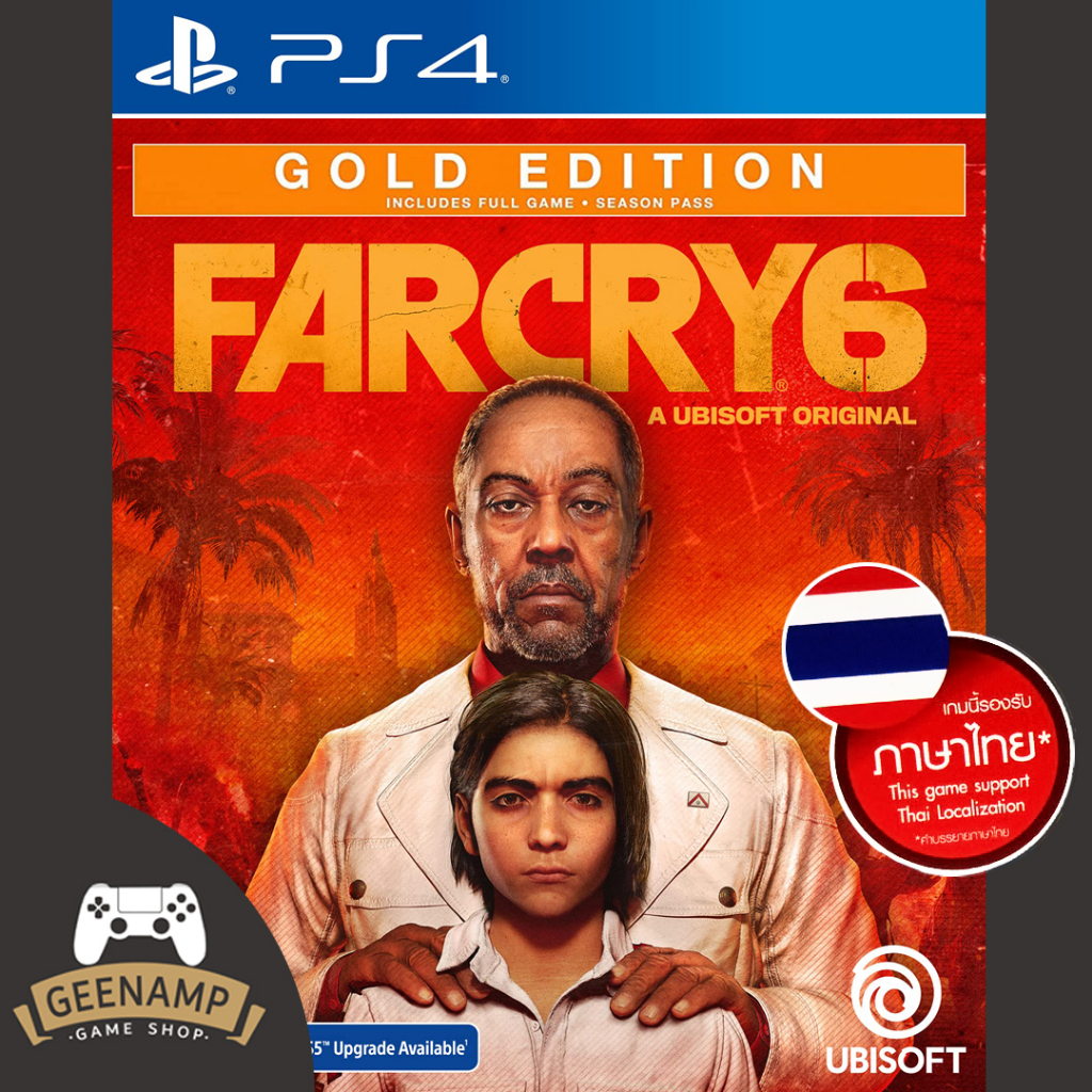 PS4 [มือ1] FAR CRY 6 : GOLD EDITION (R3/ASIA) รองรับภาษาไทย [ FARCRY VI ...