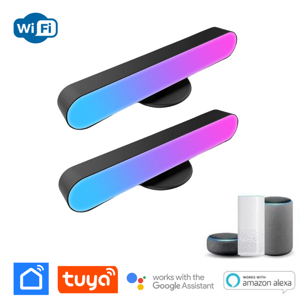 Tuya RGB Light Bar Q15 WIFI+IR Alexa Google Assistant สั่งงานด้วยเสียง ...