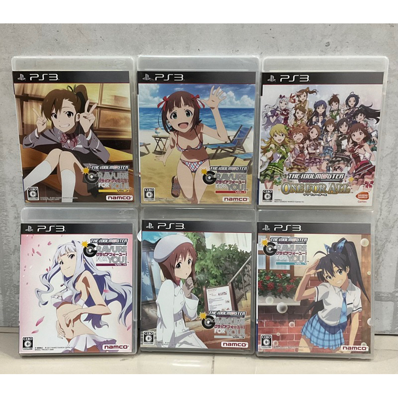แผ่นแท้ [PS3] รวมทุกภาค The iDOLM@STER - Gravure for You! (Japan) Cinderella Girls G4U Imas The ...