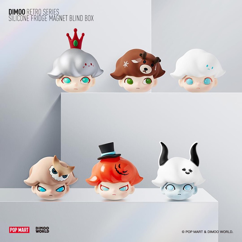 popmart x dimoo retro silicone magnet | Shopee Thailand