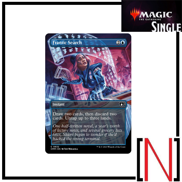 [MTG][Single][CMM] Frantic Search ระดับ Common [ภาษาอังกฤษ] | Shopee ...