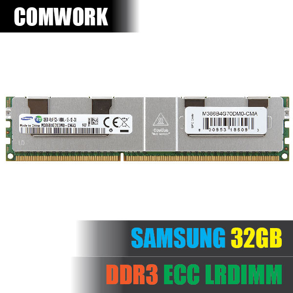 แรม SAMSUNG 32GB DDR3 ECC LRDIMM LOAD REDUCED SERVER RAM MEMORY PC3 X79 ...