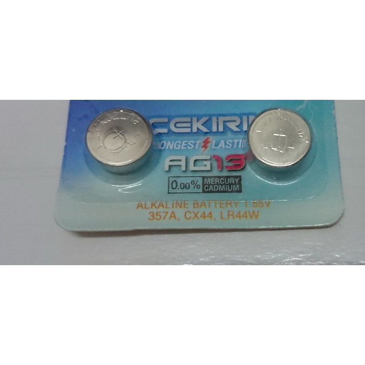 ถ่านกระดุม AG13,LR44W,357A,CX44 Alkaline Battery พร้อมส่ง | Shopee Thailand