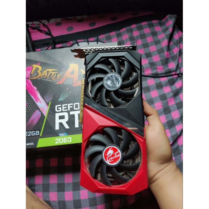 RTX 2060 12G Colorful ใช้งานได้ปกติ พร้อมกล่อง | Shopee Thailand
