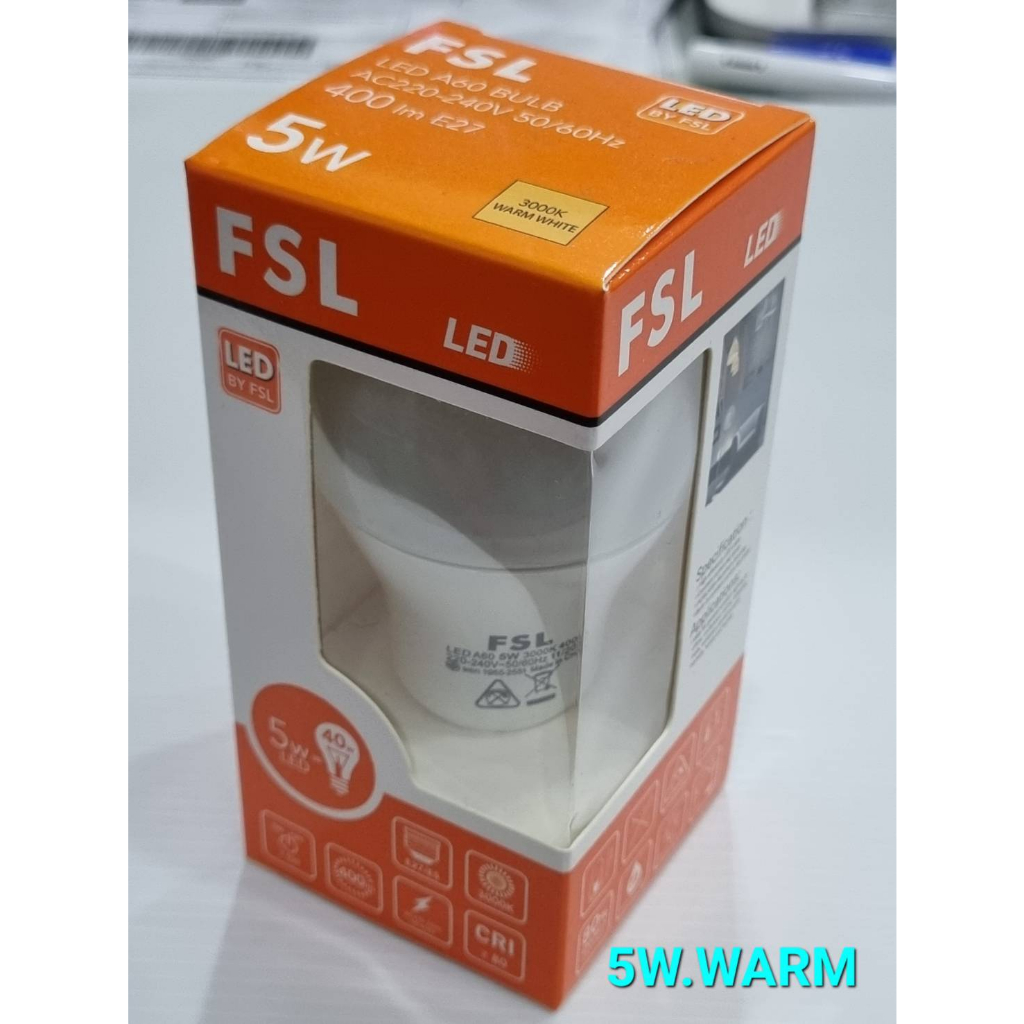 # สว่างนาน ไม่กลัวดับ !! BEWON,FSLหลอดไฟLEDขั้ว E27ขนาด 3W 5W 7W 9W 13W ...