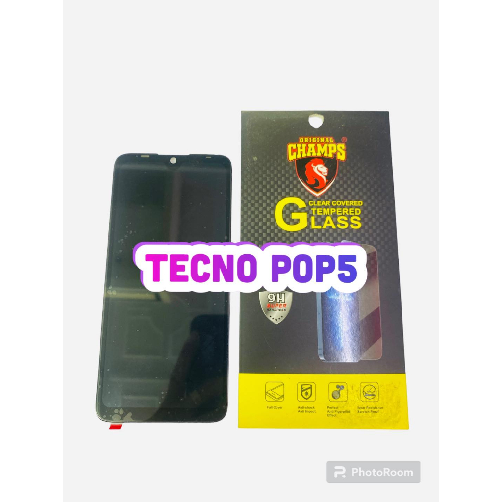 หน้าจอ LCD+ทัชสกรีน Tecno Pop5 แท้ แถมฟีมล์กระจกกันรอย+กาว+ไขควง ...