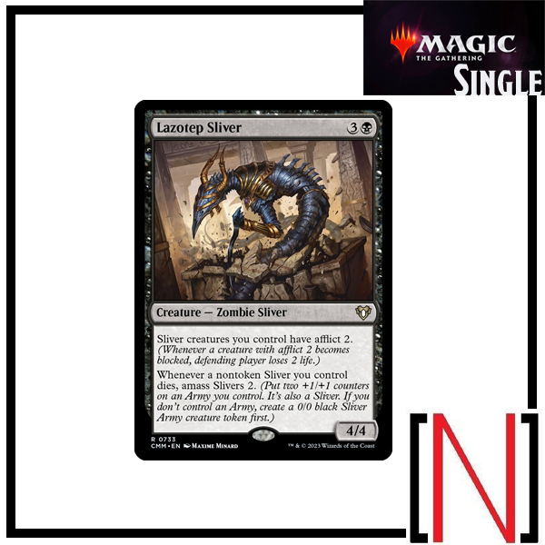 [MTG][Single][CMM] Lazotep Sliver ระดับ Rare [ภาษาอังกฤษ] | Shopee Thailand