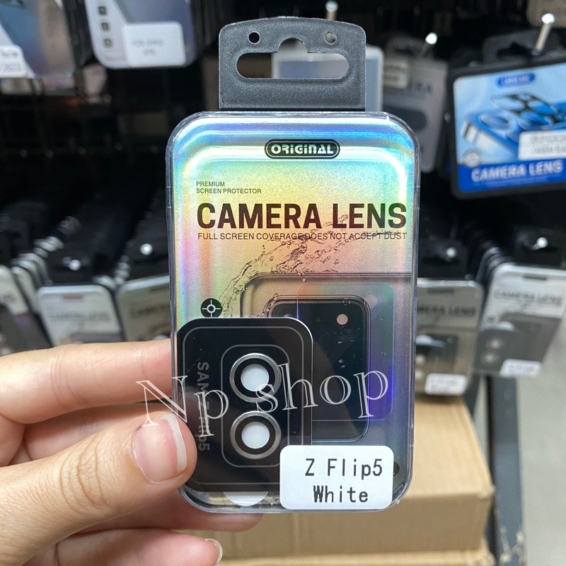 🚚สินค้าพร้อมส่ง ฟิล์มกระจก Lens3D-วงแหวน รุ่น Samsung Z Flip5 (ตรงรุ่น) | Shopee Thailand