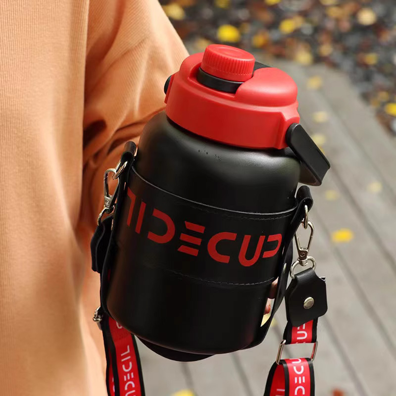 กระติกเก็บเย็น แก้วเก็บเย็น24ชม กระติกน้ำเก็บความเย็น1100ML 316สแตนเลส แก้วเก็บเย็น แข็งแรงทนทาน ...