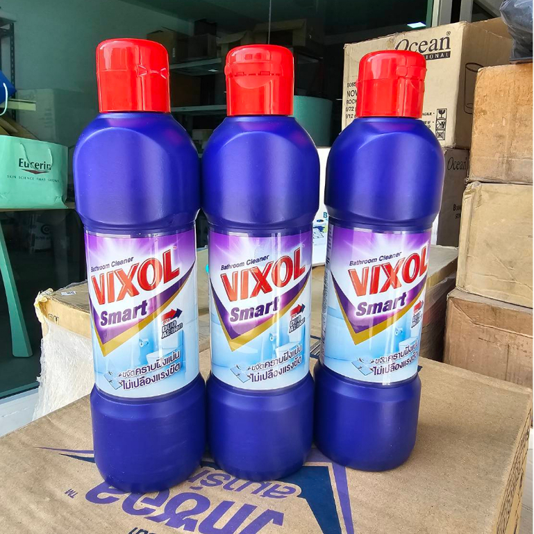 Vixol Smart วิกซอล สมาร์ท ผลิตภัณฑ์ทำความสะอาดห้องน้ำ 300ml (แพค 3 ขวด ...