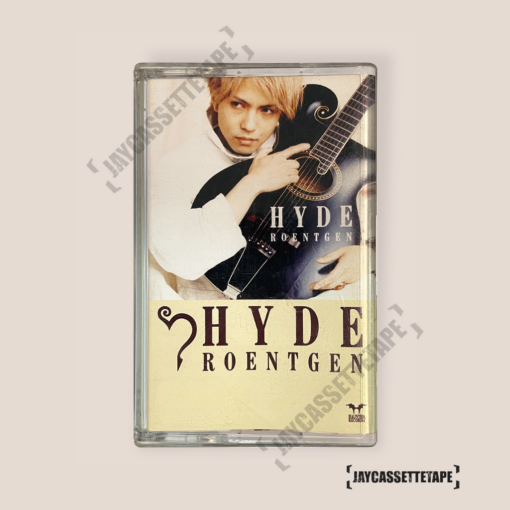 HYDE X-japan อัลบั้ม Roentgen English เทปเพลง เทปคาสเซ็ต เทปคาสเซ็ท Cassette Tape เทปเพลงสากล ...