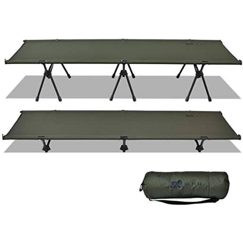 เตียงสนาม WAQ 2 Way Folding Cot 80cm | Shopee Thailand