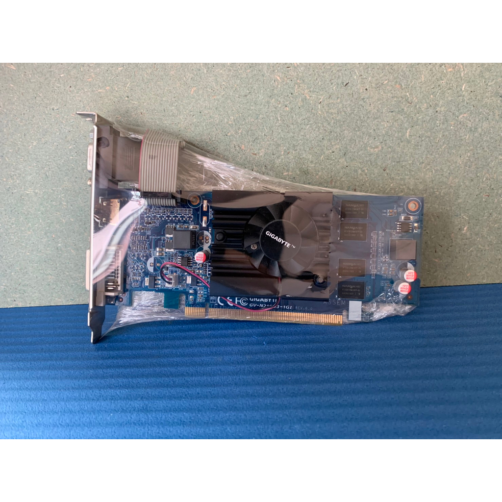 การ์ดจอ GIGABYTE Nvidia GeForce GT210 1GB DDR3 64Bit สวยๆพร้อมใช้งาน ...