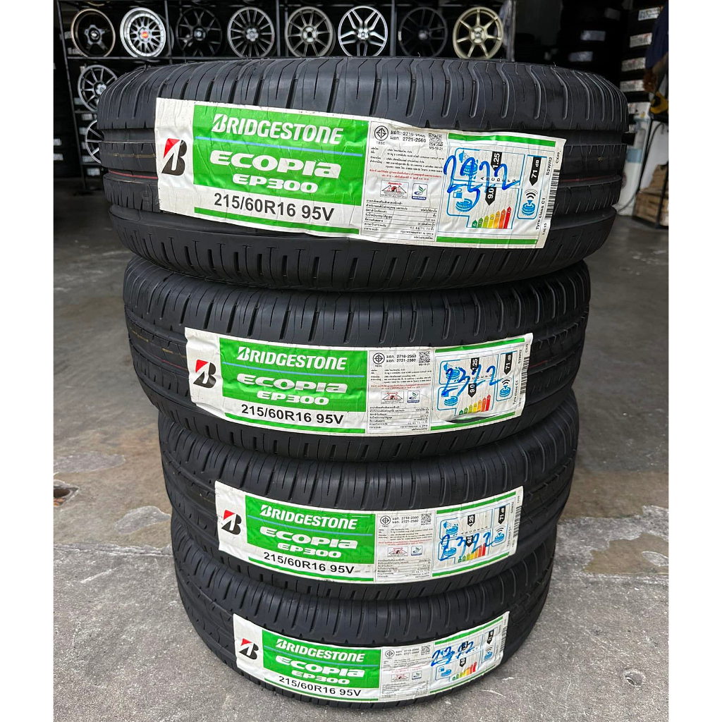 🔴 ยาง "#บริดจสโตน" Bridgestone Ecopia EP300 215/60R16 ปี 22 | Shopee ...