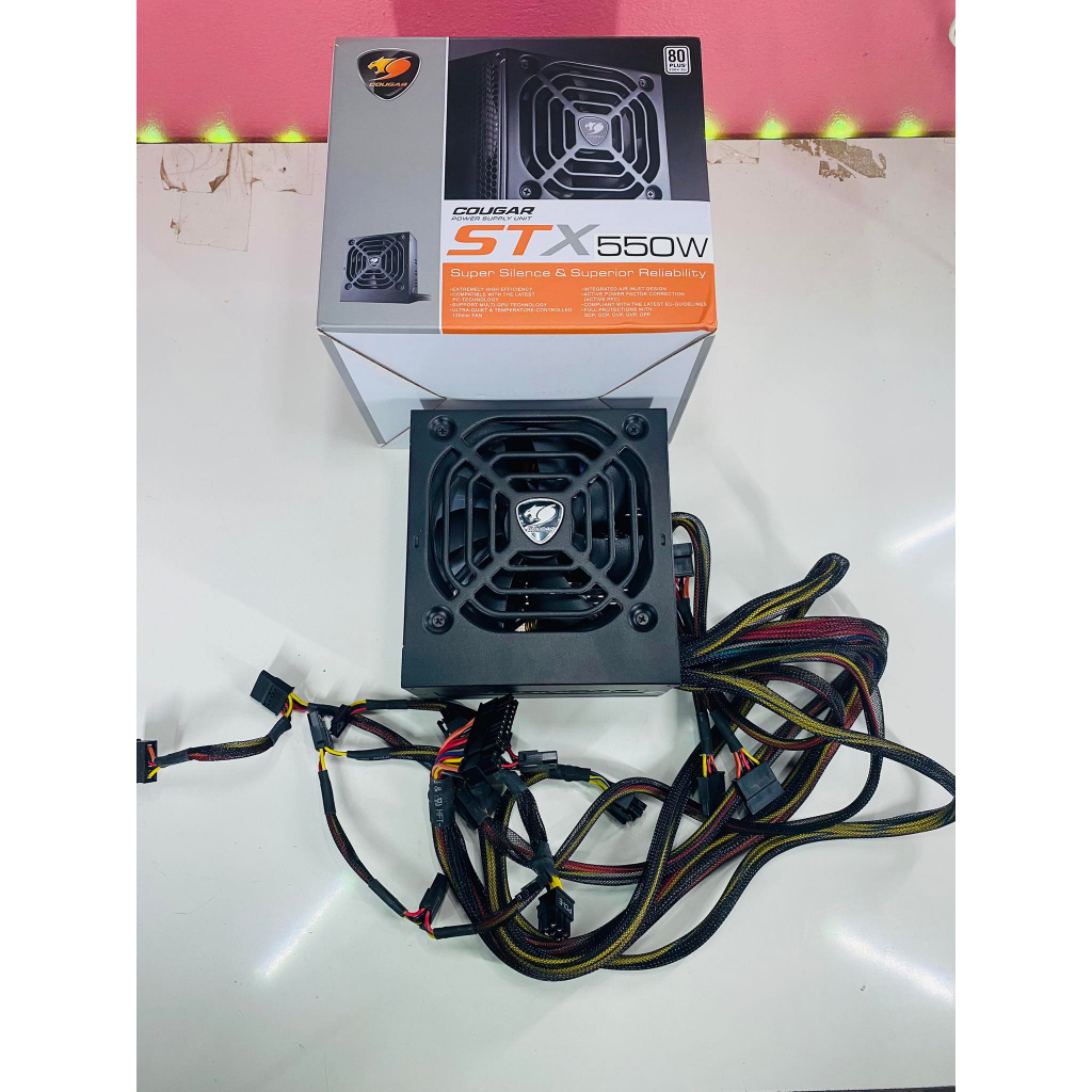 ขายpsuมือสอง COUGAR STX 550W 80+ WHITE | Shopee Thailand