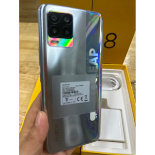 Realme 8 (Ram 8/Rom 128 GB) 4G เครื่องตัวโชว์ศูนย์ไทย สภาพดี รอยน้อยด้านหลัง กล่องแกะซีล อุปกรณ์ ...