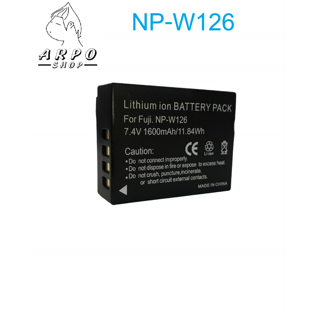 แท่นชาร์จและแบตเตอรี่ NP-W126 Charger FOR X-A1,A2,X-E1,E2,E2S,X-M1,X-T1,T10,X-Pro1,Pro2 | Shopee ...
