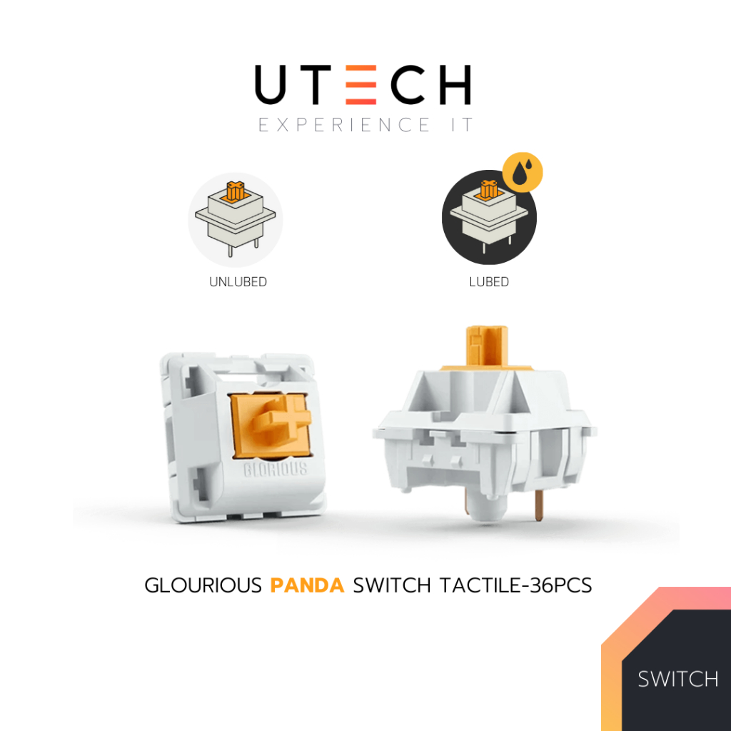 สวิตซ์คีย์บอร์ด Glorious Panda Mechanical Switch Tactile Keyboard ...