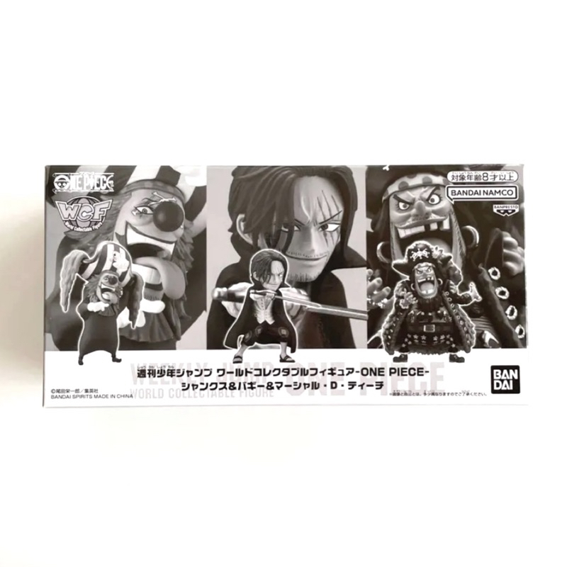 WCF ONE PIECE Shonen Jump Shanks & Buggy & Black Beard ของแท้ สินค้าวาง ...