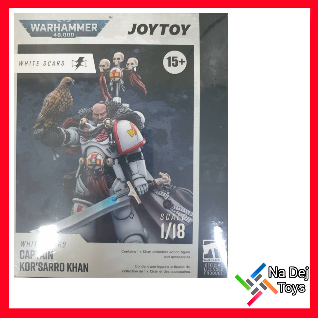 JoyToy Warhammer 40K Captain Kor'Sarro Khan 1/18" Figure จอยทอย กัปตัน ...