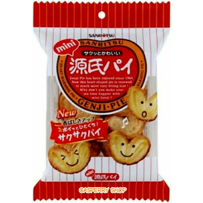 Sanritsu Cookie Mini Genji Pie ซานริทซึ พายหัวใจ มินิพาย ขนาดพอดีคำ พาย ...