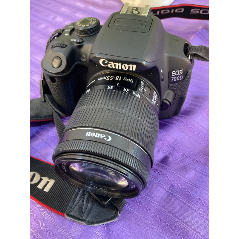 กล้อง canon eos 700d + lens 18-55mm | Shopee Thailand