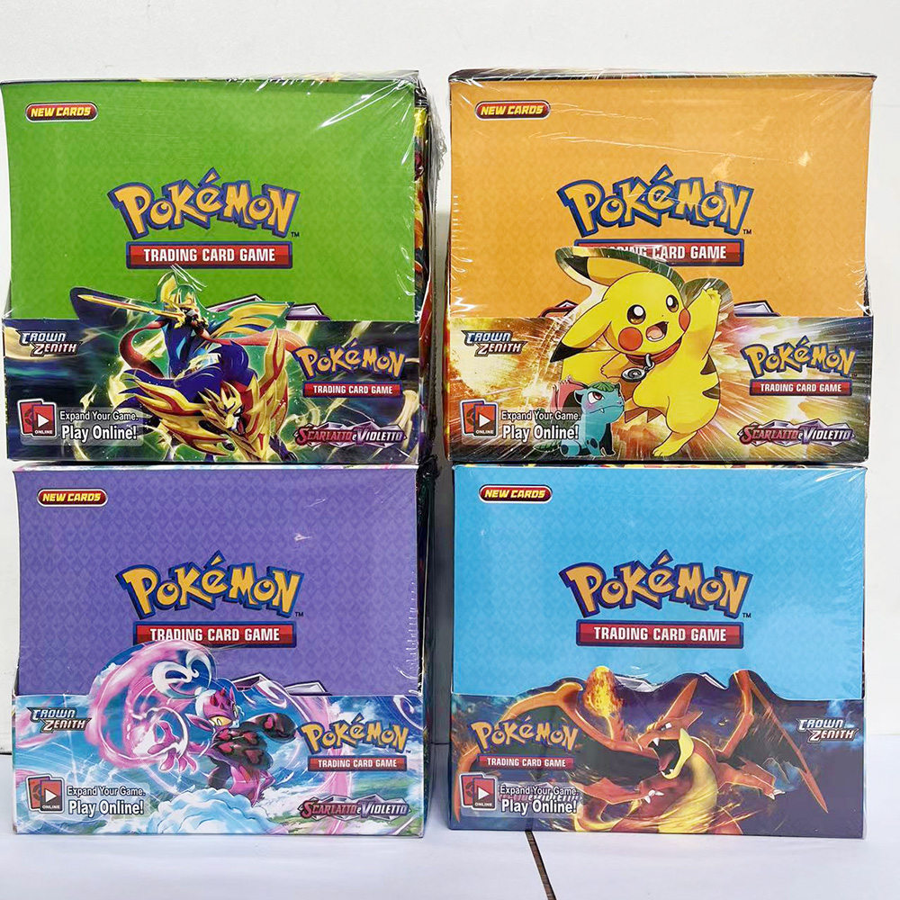 Anime 360Pcs Pokemon Cards Box Sun & Moon Evolution Booster Box ...