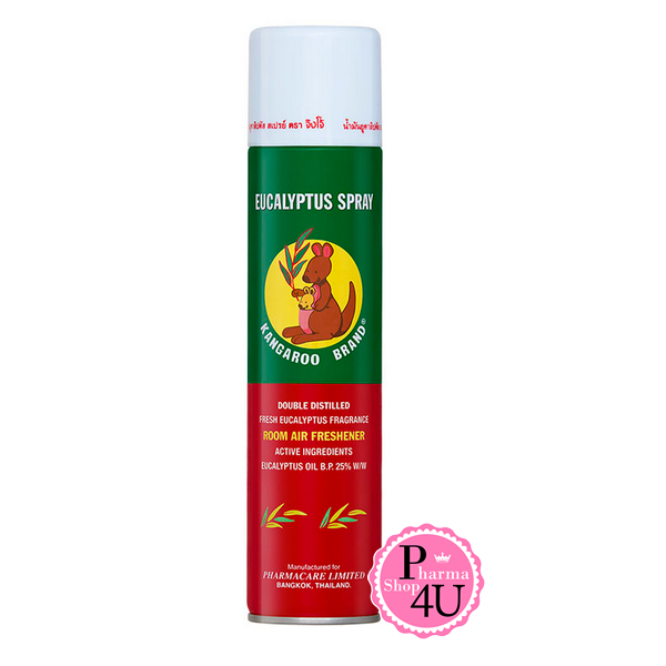 KANGAROO EUCALYPTUS SPRAY น้ำมันยูคาลิปตัส สเปรย์ ตรา จิงโจ้ 300 ml ...