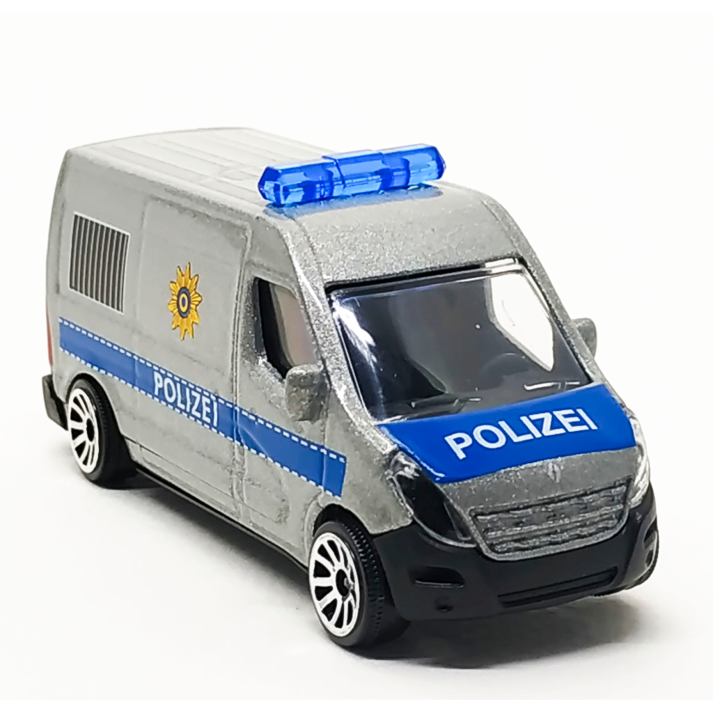 Majorette Renault Master - Polizei Silver ล้อ 5U Scale 1/66 (8cm) ไม่มี ...